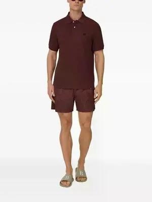 Boggi Milano Floral-print Swim Shorts