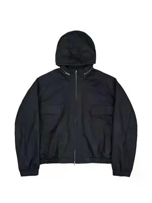 FFFPOSTALSERVICE Zip-up Hooded Jacket - Black