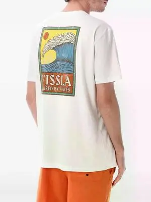 VISSLA Peaky Graphic-print T-shirt - Neutrals