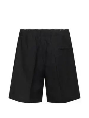COSTUMEIN Pleated Cotton Shorts