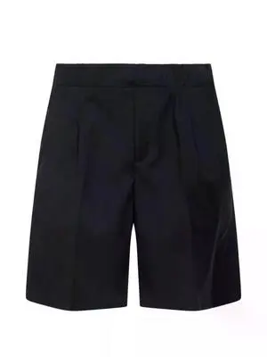 COSTUMEIN Pleated Virgin Wool Shorts
