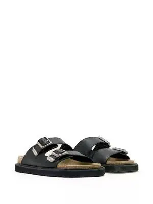 ALLSAINTS Perforated Buckle-fastening Slides