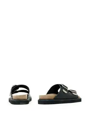 ALLSAINTS Perforated Buckle-fastening Slides