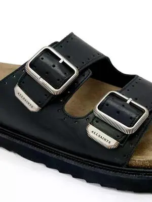ALLSAINTS Perforated Buckle-fastening Slides