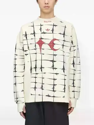 Adidas Thug Club Graphic Print Long Sleeve High Neck T-shirt