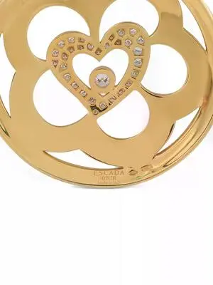 Escada Diamond Heart Pendant Necklace