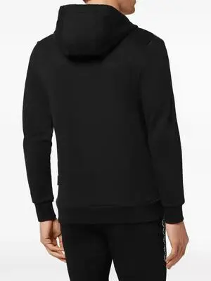 Philipp Plein Monogram-print Zip-up Hoodie