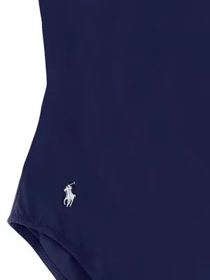 Polo Ralph Lauren Pony-embroidered Swimsuit - Blue