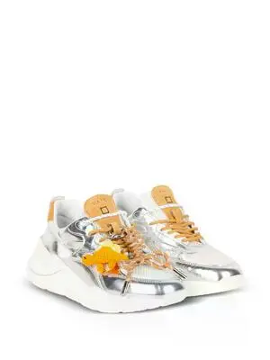 D.a.t.e. Fuga Mirror Sneakers - Silver