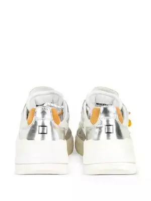D.a.t.e. Fuga Mirror Sneakers - Silver