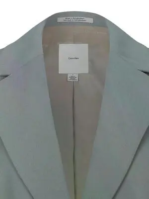 Calvin Klein Belted Notched-lapels Jacket