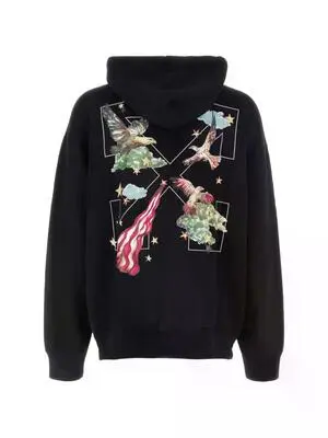 Off-White Logo-print Cotton Hoodie