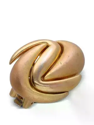 Vintage Abstract Clip-on Earrings