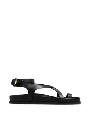 A.emery The Jalen Crossover Sandals - Black
