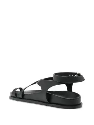 A.emery The Jalen Crossover Sandals - Black