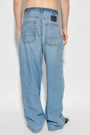 MAISON MARGIELA Vintage-effect Jeans - Blue