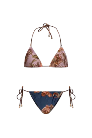 Zimmermann Floral Two-piece Swimsuit - Multicolour