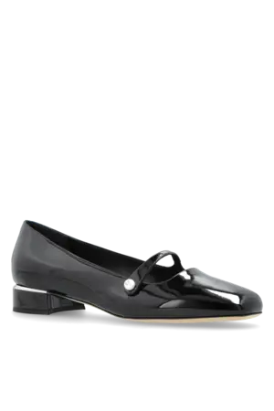 JIMMY CHOO Elisa Ballerina Hells - Black