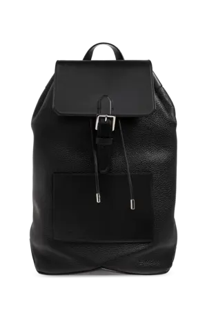 LANVIN Leather Backpack - Black