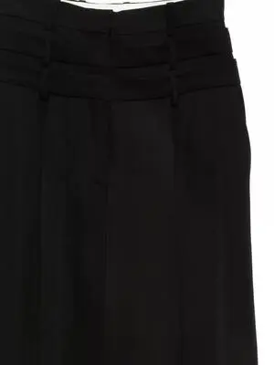 Viktor & Rolf Pleated Trousers - Black