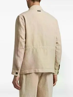 Peserico Saharan Four-pocket Button-up Jacket