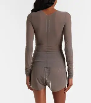 Rick Owens Temple Sheer Tulle Top