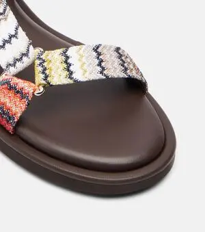 Missoni Minnie Zigzag Sandals