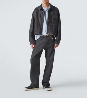 Visvim Mondo Oversized Cotton Jersey T-shirt - Blue