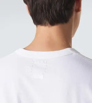 Visvim Jumbo Printed Cotton Jersey T-shirt - White
