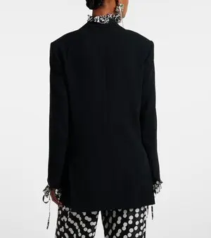 Dries Van Noten Double-breasted Blazer - Black
