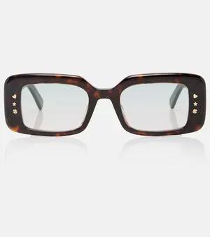 Dior Rectangular Sunglasses - Brown