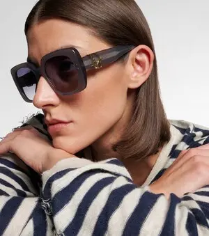 Dior Oblique S1i Square Sunglasses - Grey