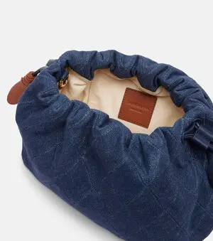 Zimmermann Small Denim Clutch - Blue