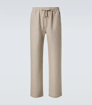 Saman Amel Slit Pants For Men