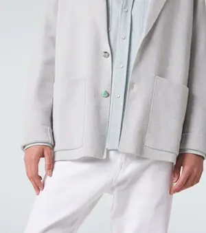 GOD'S TRUE CASHMERE Cashmere Blazer - Grey