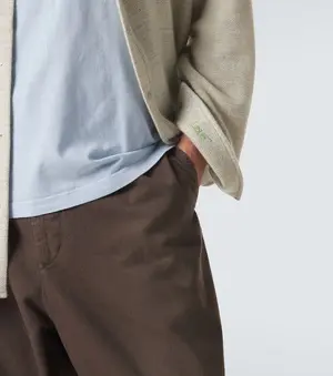 GOD'S TRUE CASHMERE Checked Cashmere Shirt With Quartz