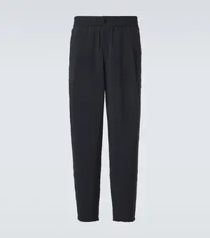 Giorgio Armani Seersucker Straight Pants