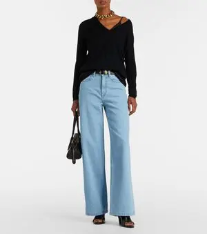 JOSEPH Zamtam Wide-leg Jeans
