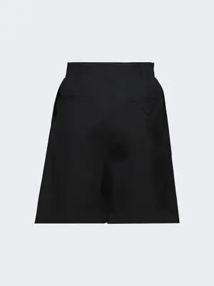 Bottega Veneta Charcoal Melange Shorts