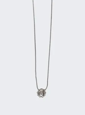 Rick Owens Mini Orb Pendant Necklace
