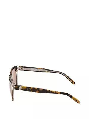 Guess Tortoiseshell-effect Rectangle-frame Sunglasses