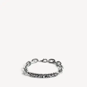 Balenciaga Goth Gourmette Link Bracelet