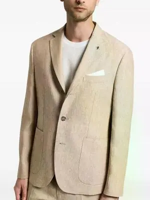 Peserico Single-breasted Patch-pocket Jacket
