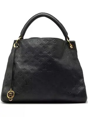 LOUIS VUITTON 2012 Monogram Empreinte Artsy Mm Hobo Bag - Blue