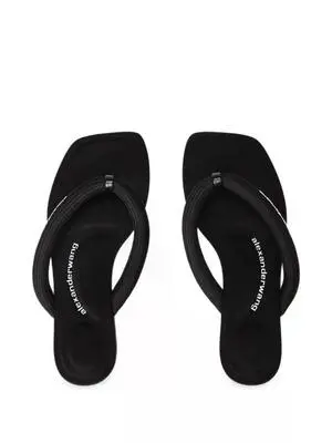 Alexander Wang Jenna Tubular Flat Thong Sandals