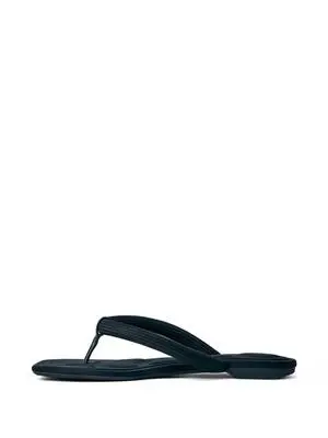 Alexander Wang Jenna Tubular Flat Thong Sandals - Black