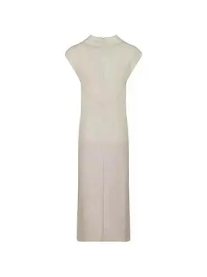 Max Mara Panelled Cap-sleeve Dress