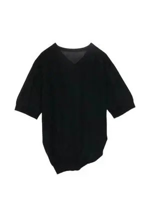 JNBY V-neck Cotton Pullover