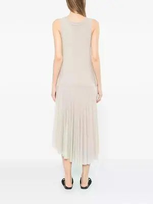 JNBY Asymmetric-hem Dress - Neutrals