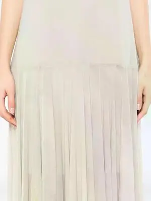 JNBY Asymmetric-hem Dress - Neutrals